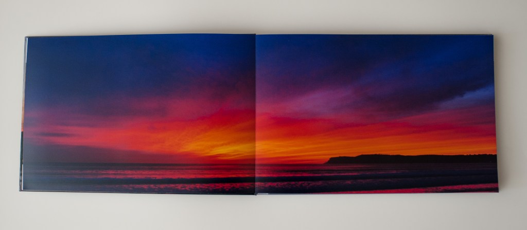 sunset photo books | surf and sea design