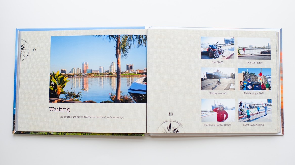 elements of a photo book | surf and sea design